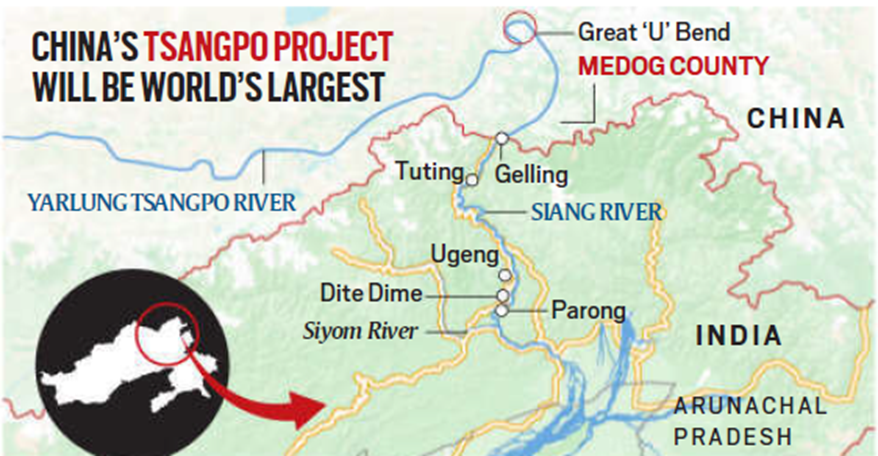 China's Yarlung Tsangpo Dam: Geopolitical & Environmental Challenges ...